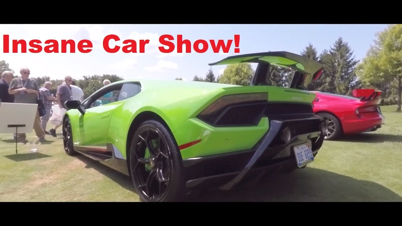 Insanely Expensive Car Show in Plymouth Michigan - Concours d'Elegance ...