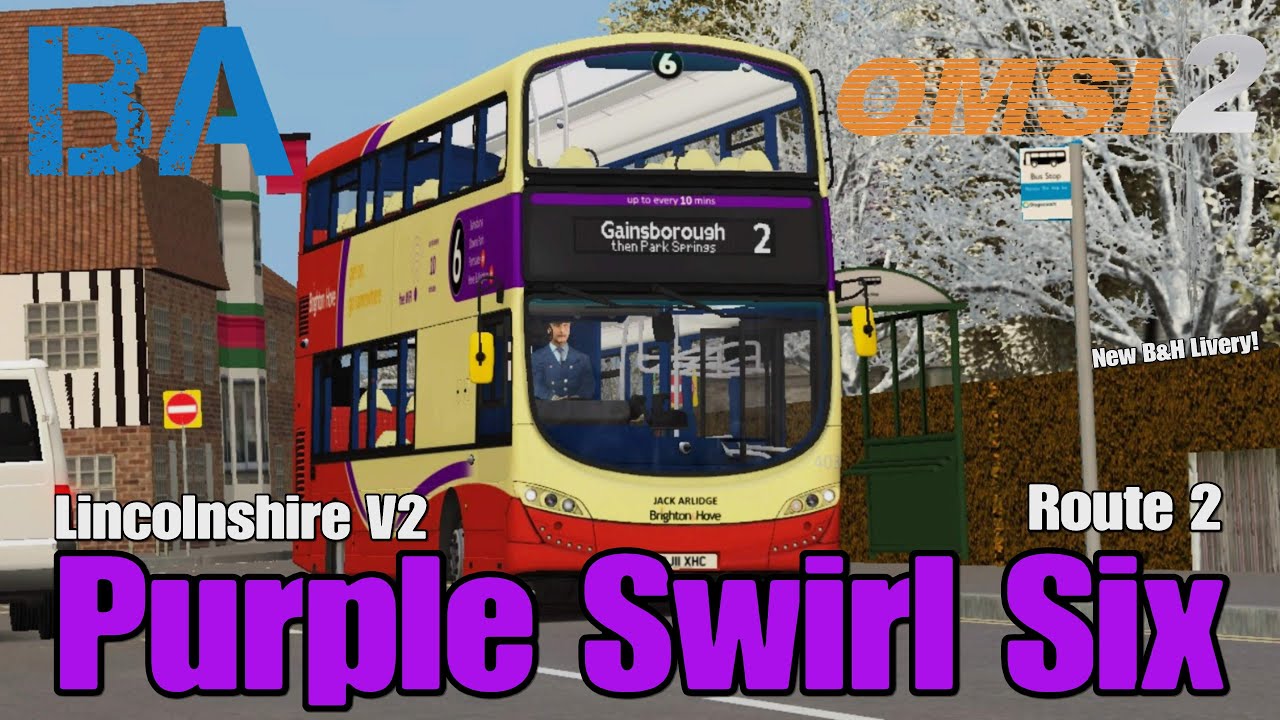 Purple Swirl Six (Brighton Livery Pack) - Route 2 - MS Gemini 3 ...