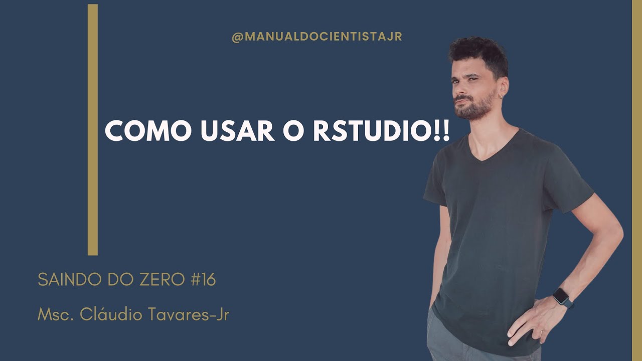 Como usar o RStudio!! - YouTube