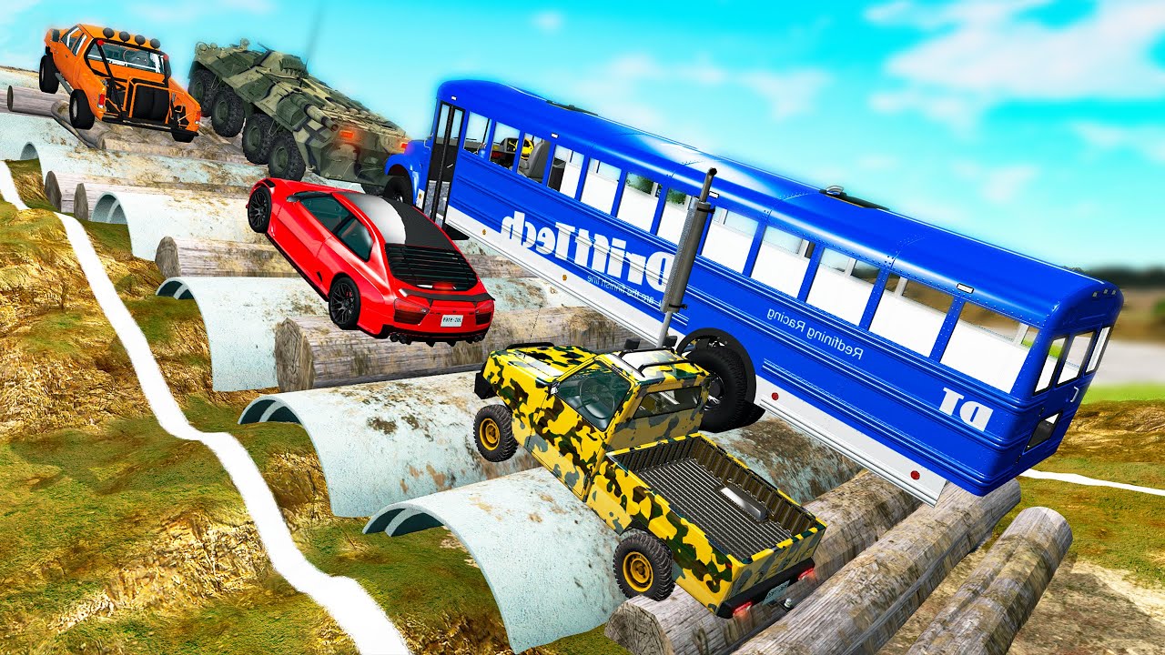 Car Racing Battle #4 - Who is better? - Beamng drive - YouTube