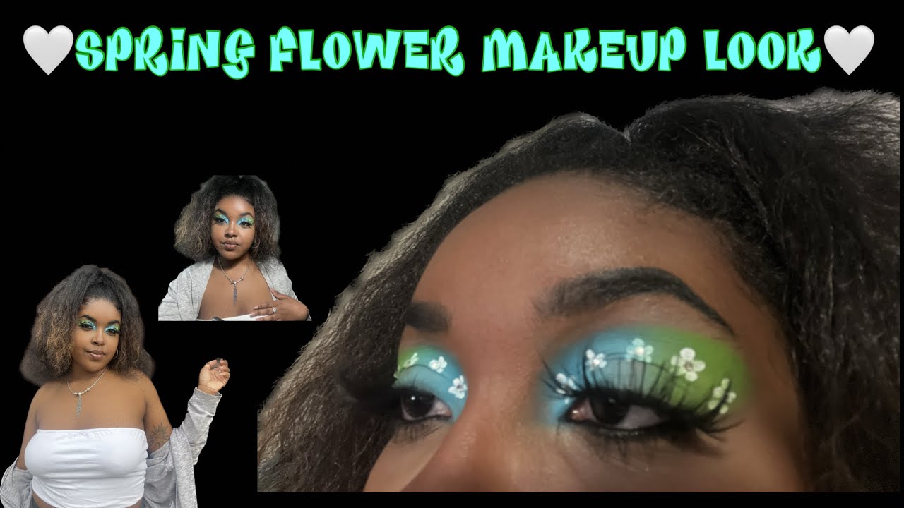 Spring Flower Makeup Look - YouTube