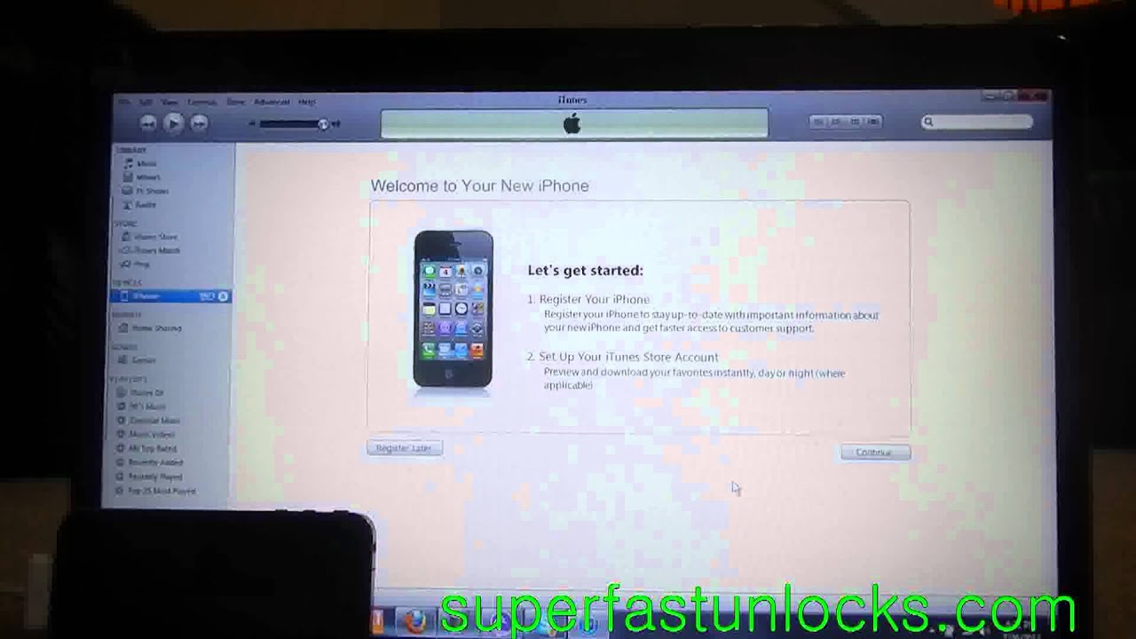 How to unlock your APPLE iPHONE real video - YouTube