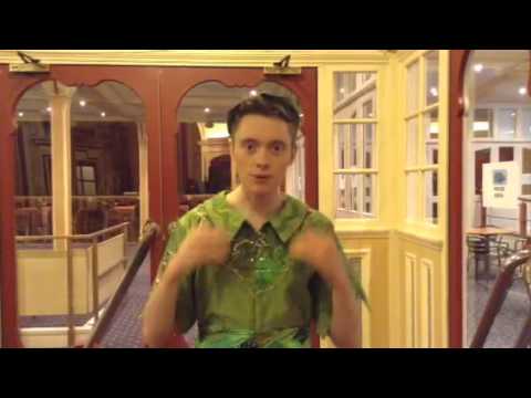 Ewan Goddard first in Peter Pan costume - YouTube
