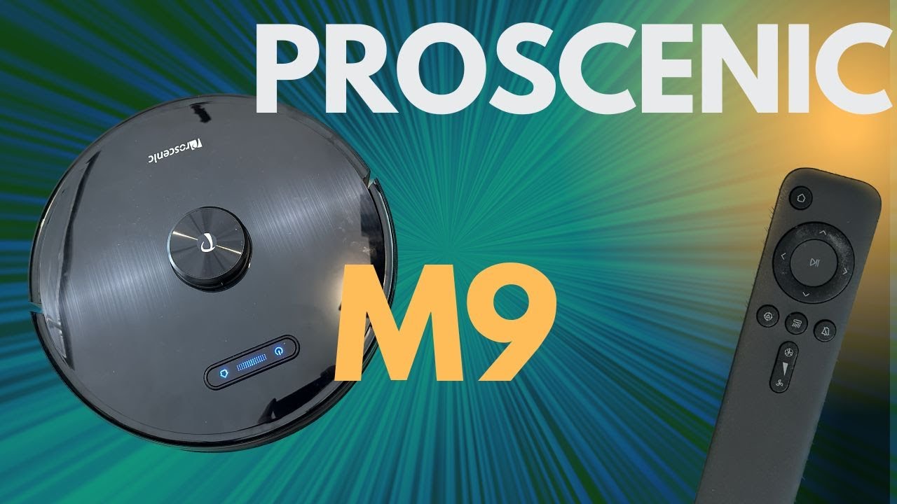 PROSCENIC M9 : Test de l'aspirateur robot avec station mais pas cher ...