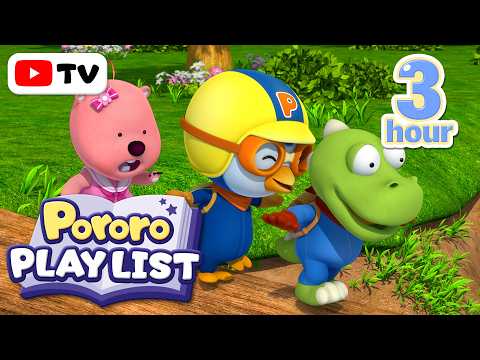 ★3-Hour★ You Can Do It, Pororo! 💪 | Building Self-Confidence & Courage | Pororo Full Episodes