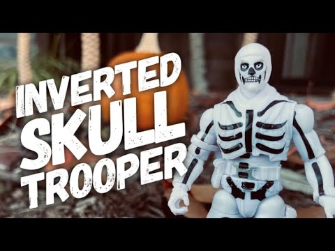 Jazwares Fortnite 4’’ Skull Trooper (Inverted) solo mode action figure ...