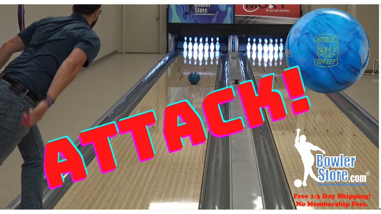 Hammer 3D Offset Attack Bowling Ball Reaction | Bowlerstore.com - YouTube