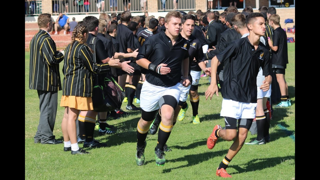 Benoni High School 2nd XV vs Sutherland High School 2018 - YouTube