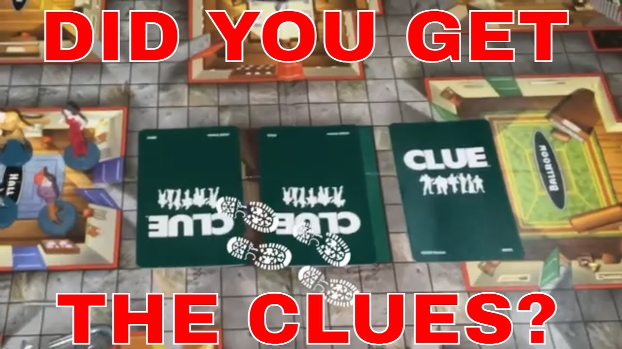 Did You Get The Clues? - YouTube