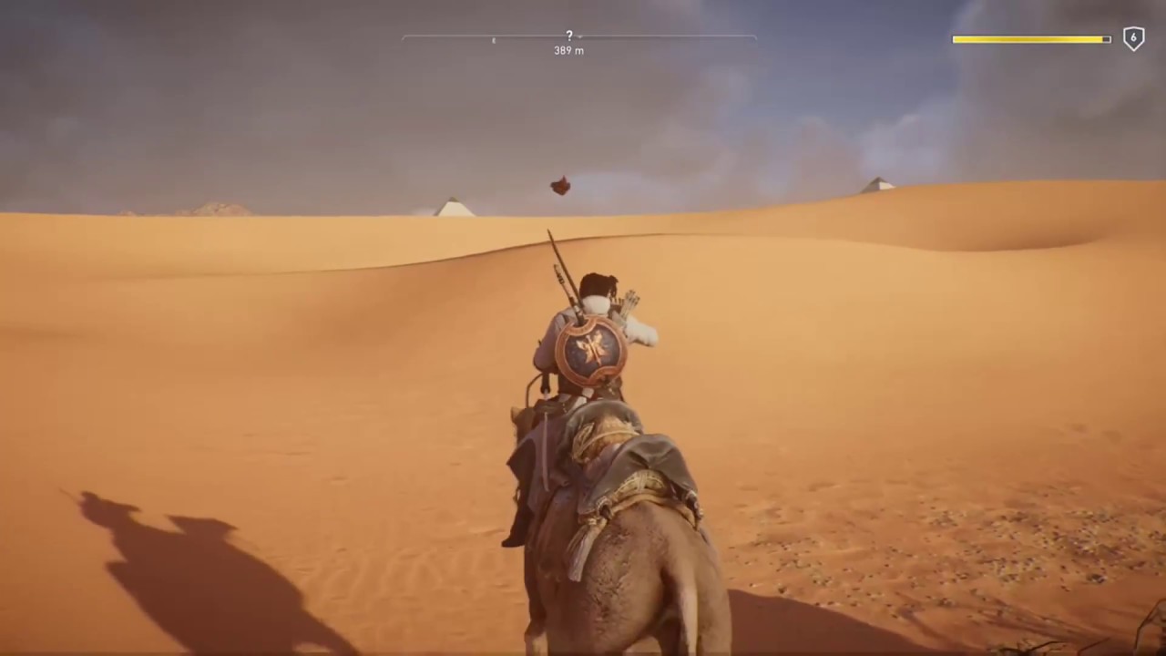 Moses Burning Bush - Assassin's creed origins Easter egg - YouTube