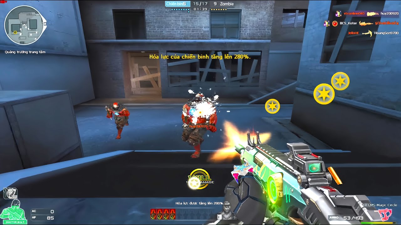 Đột Kích: CBJ Magic Circle - SMG Bá Đạo CF Zombie V4 - YouTube