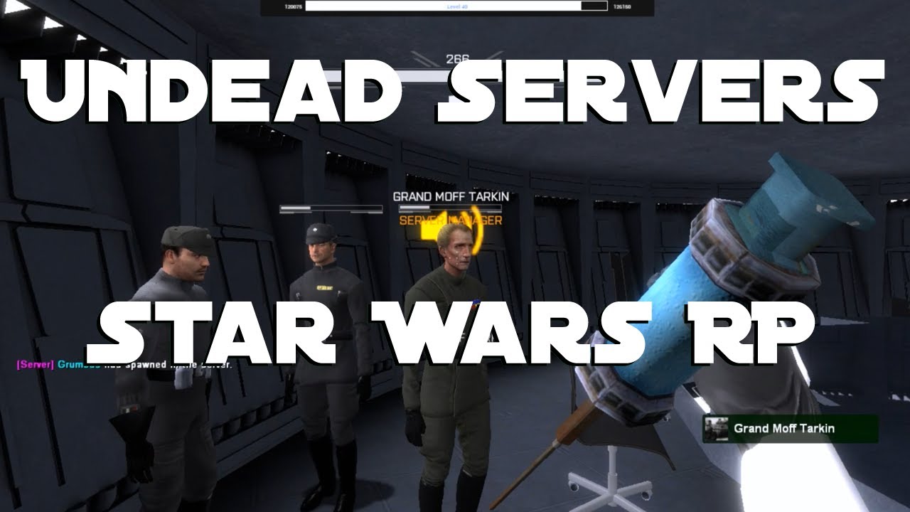 Star Wars Undead Servers - Medicating Men and Moff - YouTube
