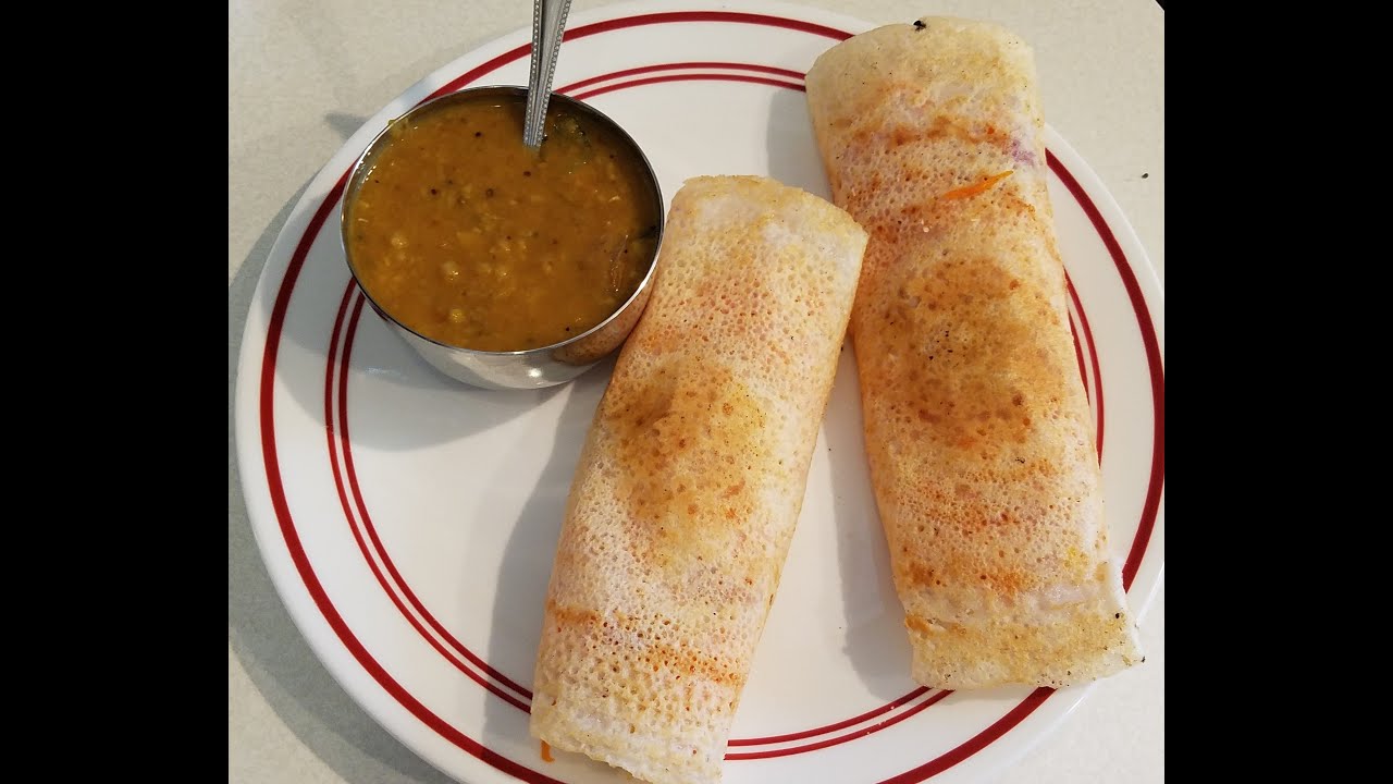 Quick and crispy Masala Dosa | Saturday special breakfast. - YouTube