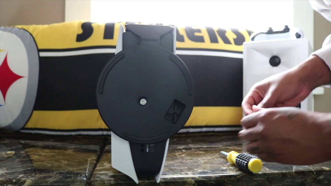 How to set up PS5 Stand (Vertical and Horizontal) - YouTube