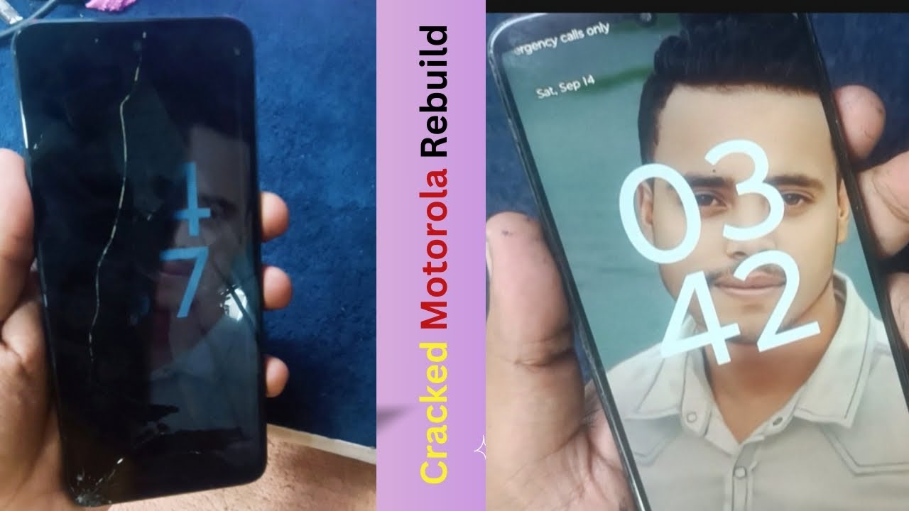 😍😍Great! Restoring Cracked Motorola Phone || How To Restore Motorola ...