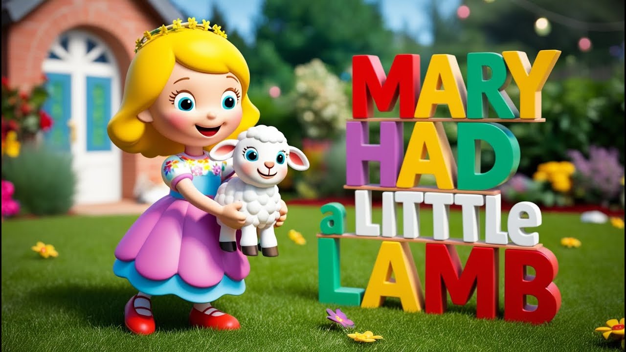 Mary Had a Little Lamb 🐏 |Best Animal Videos for Kids | Popular Kids ...