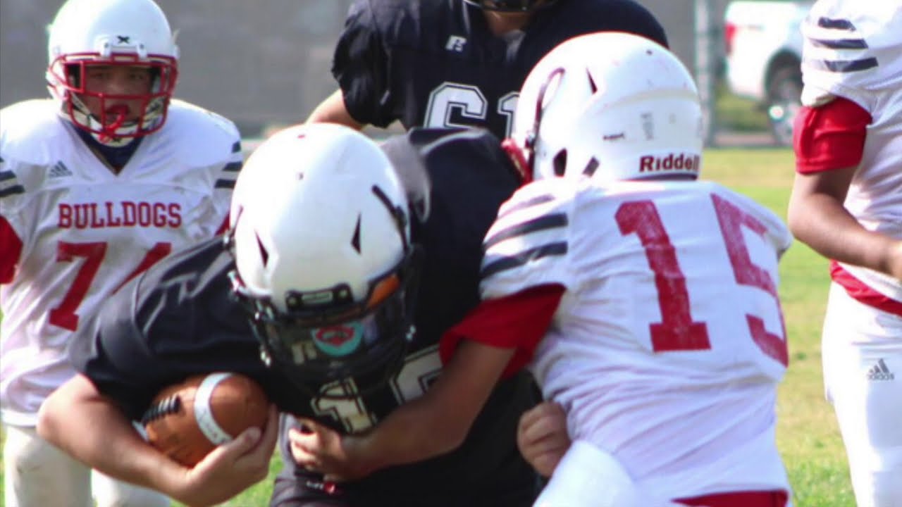 2020 Dumas Jr High Football Black Team Offense - YouTube