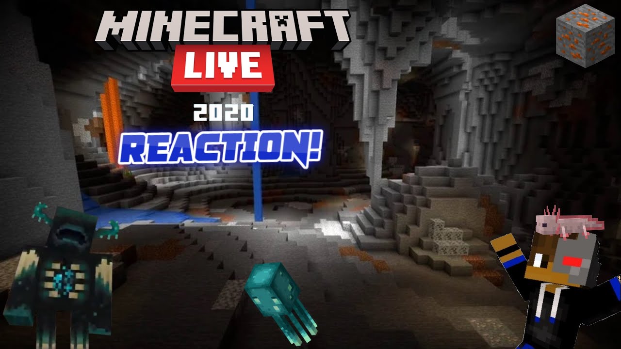 MY REACTION TO MINECRAFT LIVE 2020! - YouTube