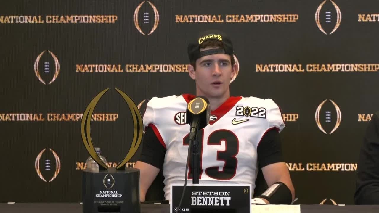 Georgia Football's Postgame National Championship Press Conference ...