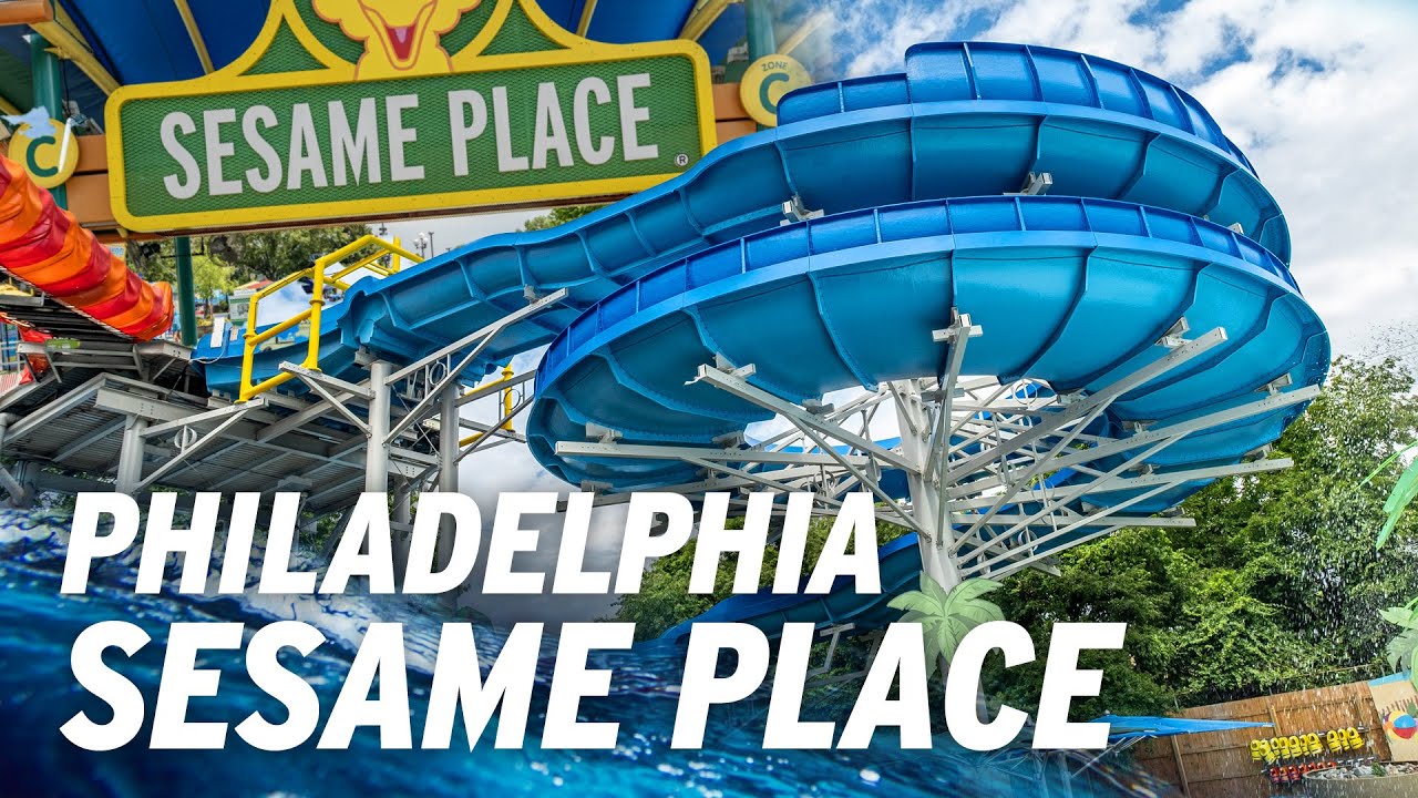 Sesame Place Philadelphia | Water Slide POV's - YouTube