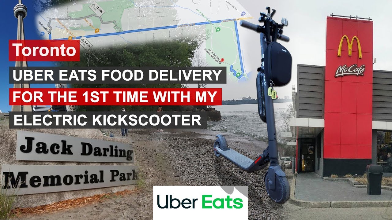 UBER EATS Toronto - Mississauga Food Delivery Electric Scooter ...