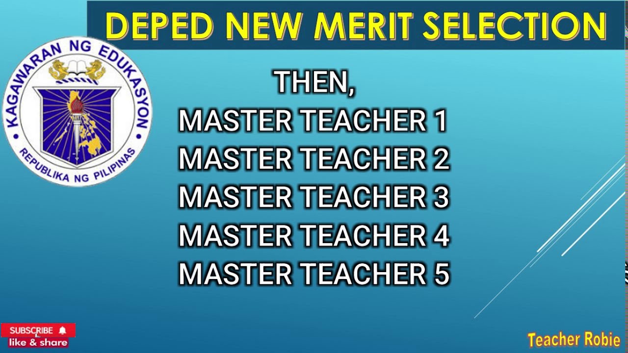 DEPED NEW PROMOTION SELECTION - YouTube