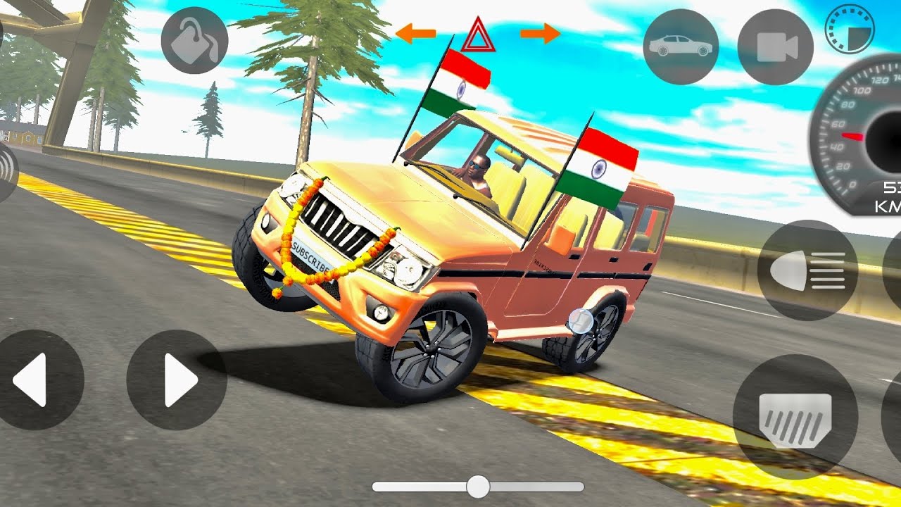 Boloro 4x4 ] Indian car simulator 3D Games white boloro modified ...