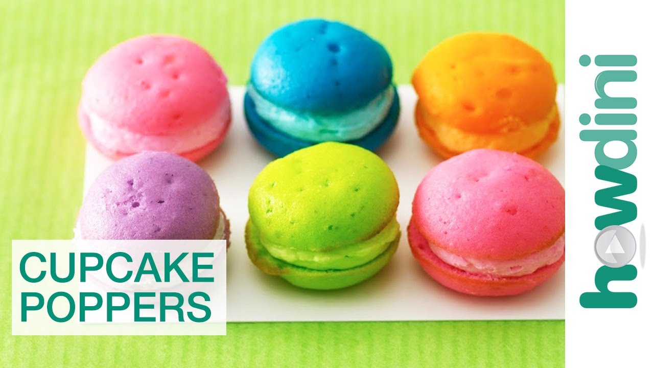 How to Make Cupcake Poppers - Fun Impostor French Macarons - YouTube