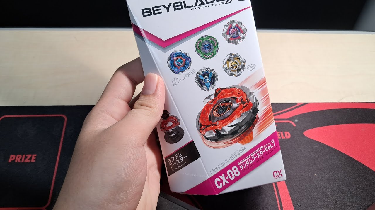 베이블레이드 X cx08 랜덤 부스터 - YouTube