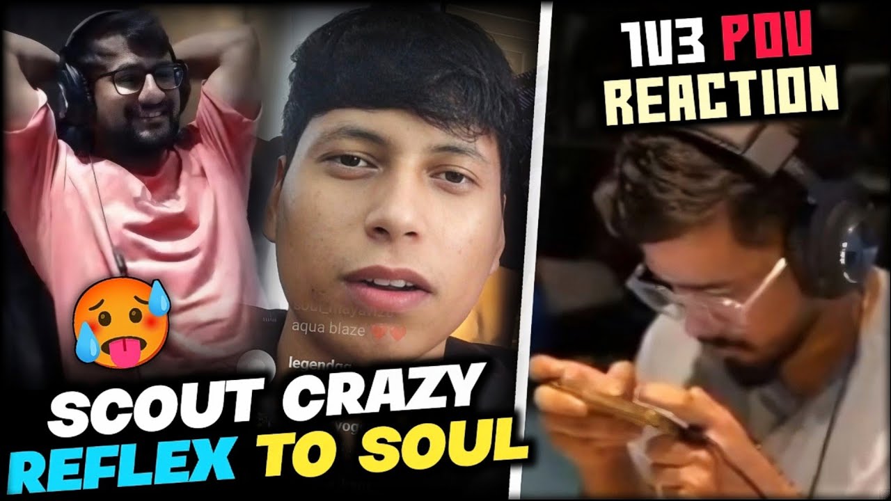 Scout 1v3 SOUL *POV* 😱 Crazy Reflexes 🥵 Sensei Osmium SHOCKED - YouTube