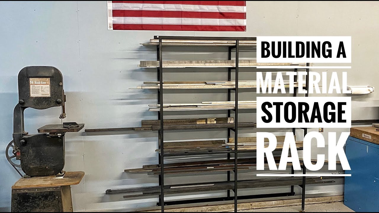 Fabricating A Material Storage Rack - YouTube