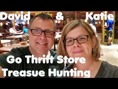 David & Katie Go Thrift Store Treasure Hunting – Video No.169 – November 8th, 2016
