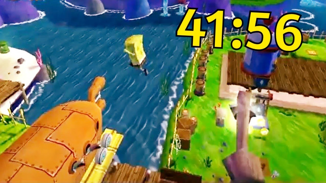 41:56 (no lsg) Xbox360 Spongebob's Truth or Square speedrun - YouTube