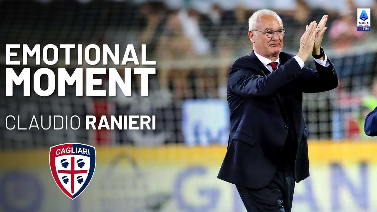 Sir Claudio Ranieri’s farewell to Cagliari and Football | Emotional ...