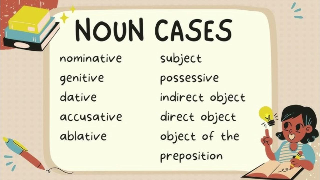 CC Cycle 1 Week 1 Latin Noun Cases to the tune of "Do Your Ears Hang Low" - YouTube