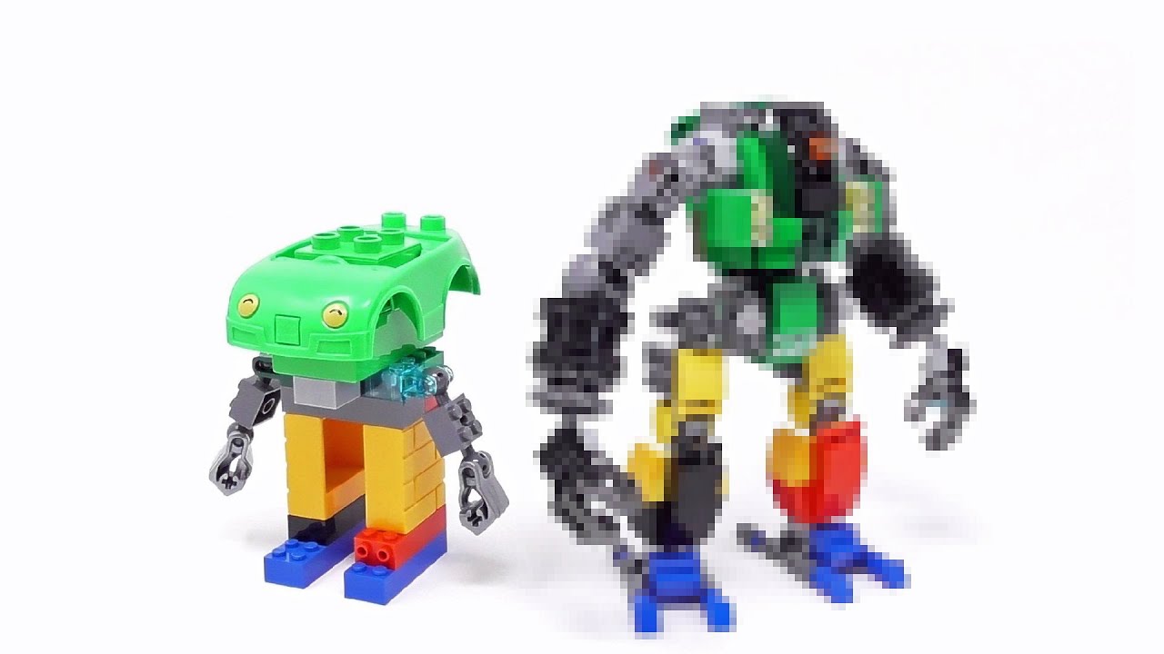 Upgrading My Son's LEGO Mech - Build Video - YouTube