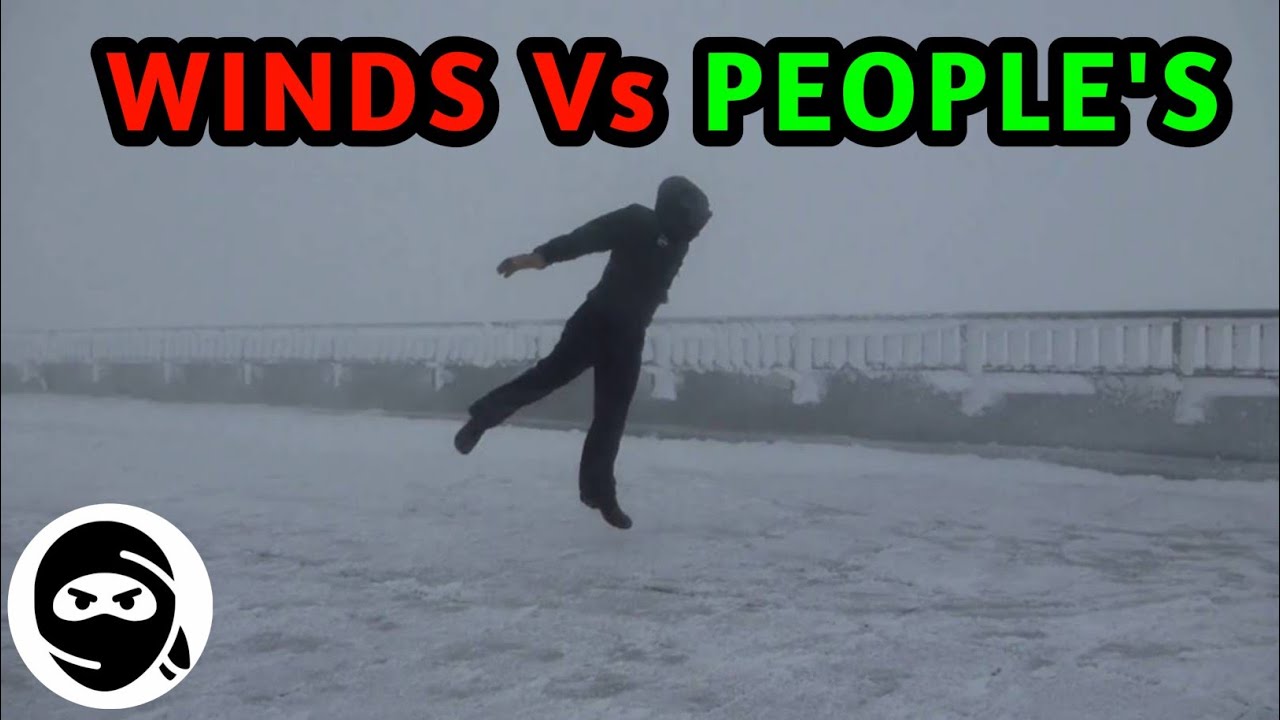 Winds Vs People's | Winds blow away | Amazing Videos | NinjaXQueen ...