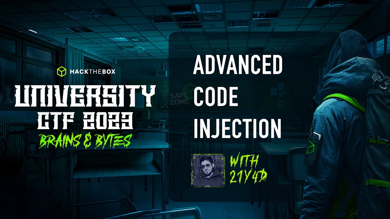 University CTF 2023: "Advanced Code Injection" by 21y4d - YouTube
