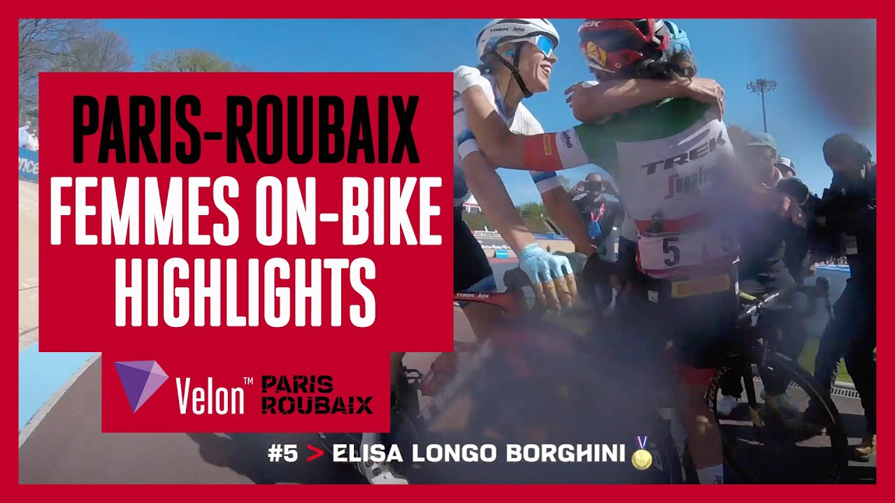 Winning Paris-Roubaix with a GoPro on your bike! Paris-Roubaix Femmes ...