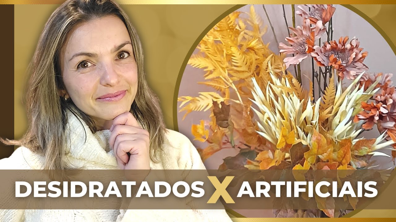 ARRANJO DESIDRATADO OU ARTIFICIAL: O QUE É MELHOR??? - YouTube