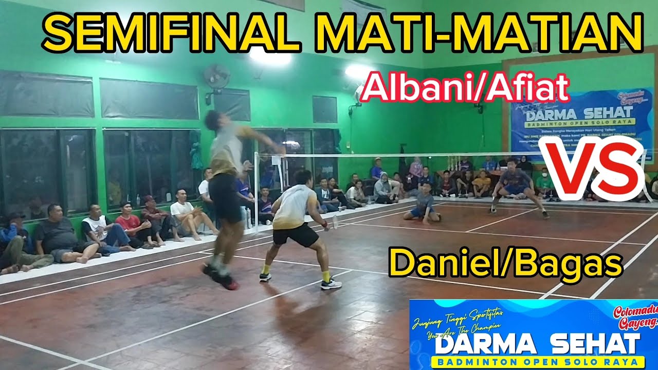 Perang mati-matian ,Ganda putra Solo terbaik dibabak SEMIFINAL ...