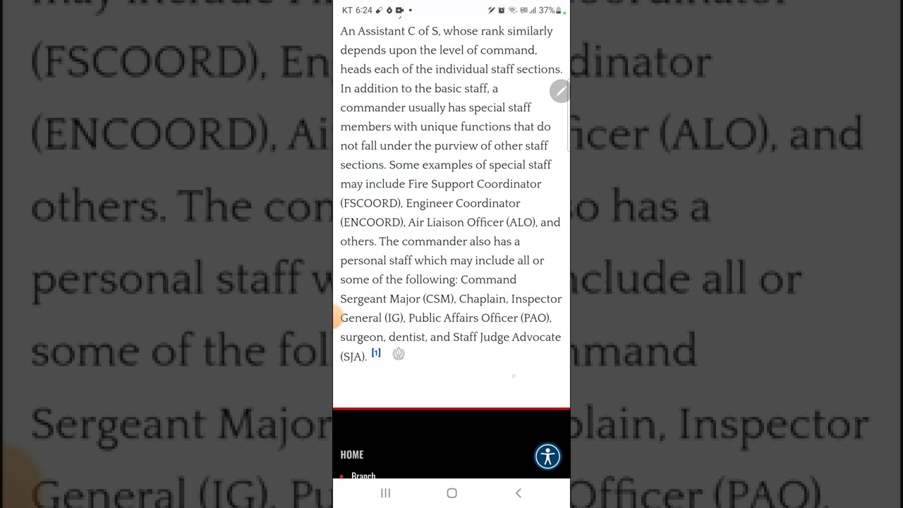 US Army Staff System: S1 - S9. 미군 스태프 시스템. Iㄱㅜㄴㄷㅐ병과. 카투사.katusa.8th ...