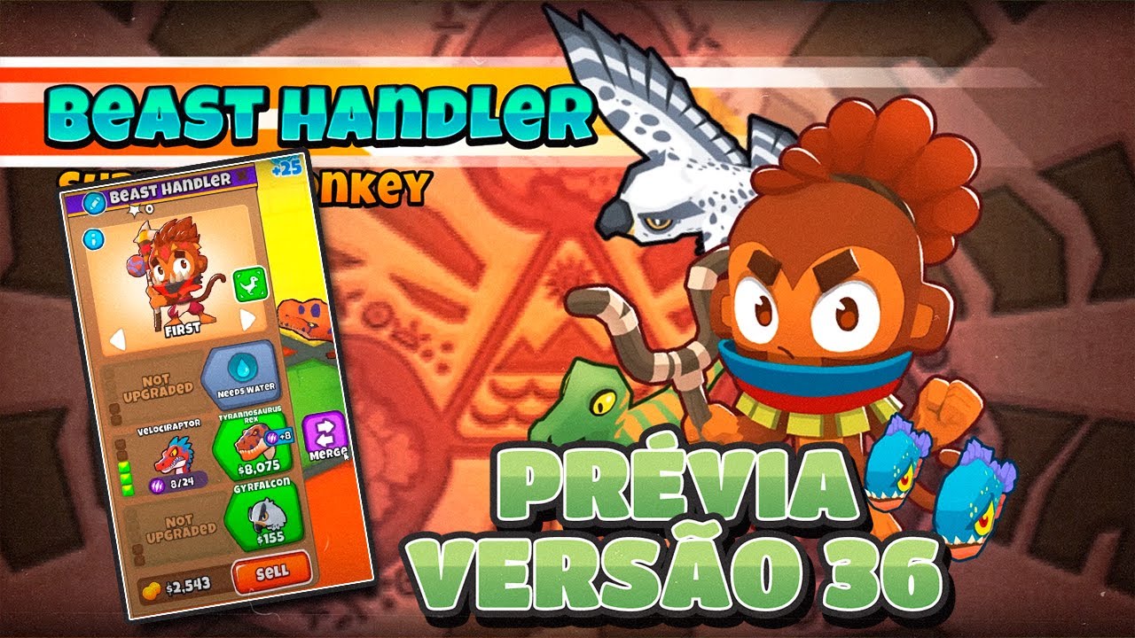 PRÉVIA DA NOVA ATUALIZAÇÃO! BEAST HANDLER CHEGANDO! - YouTube