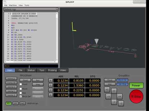 QtPyVCP - Spindle actions - YouTube