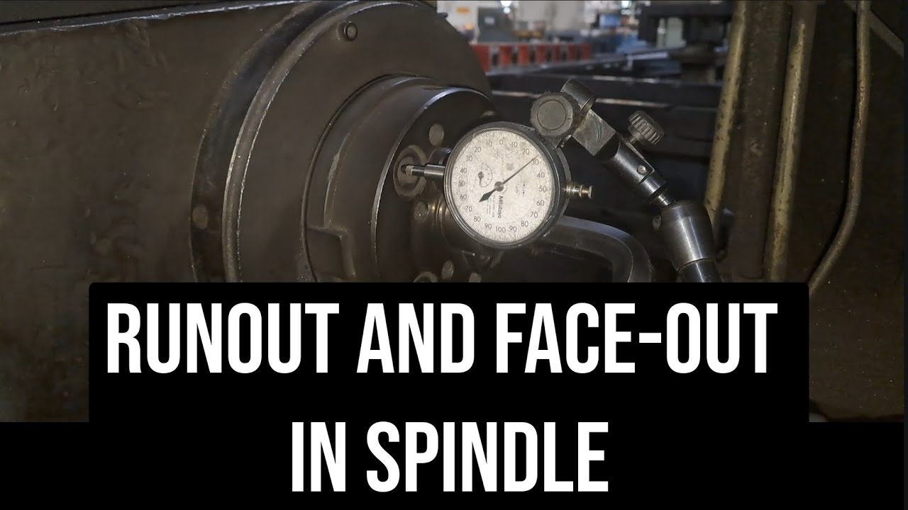 spindle runout and face-out inspection#machine #viralvideo - YouTube