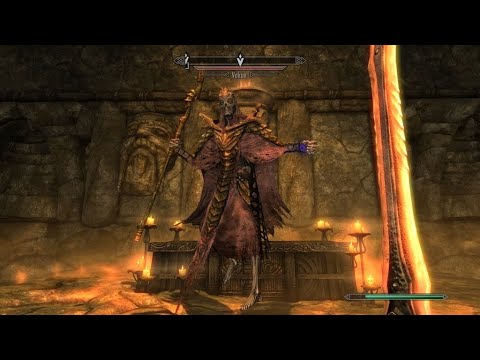 The Elder Scrolls V Skyrim Special Edition:Vokun Boss Fight - YouTube