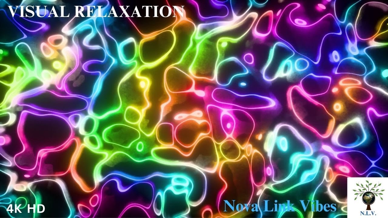 Visual Relaxation│Soothing Meditation│Stress Relief│Mental Health│Deep ...