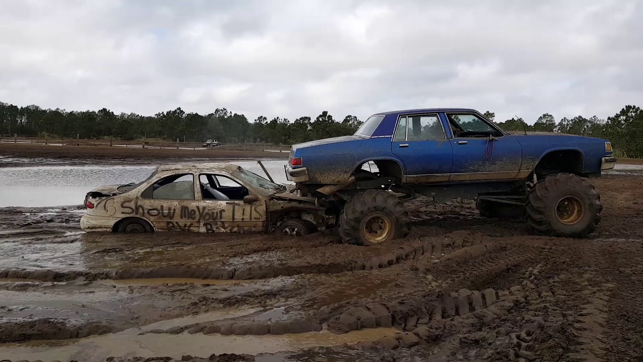 Mud Donk vs Ford Contour | Redneck Mud Park 11/12/17 - YouTube