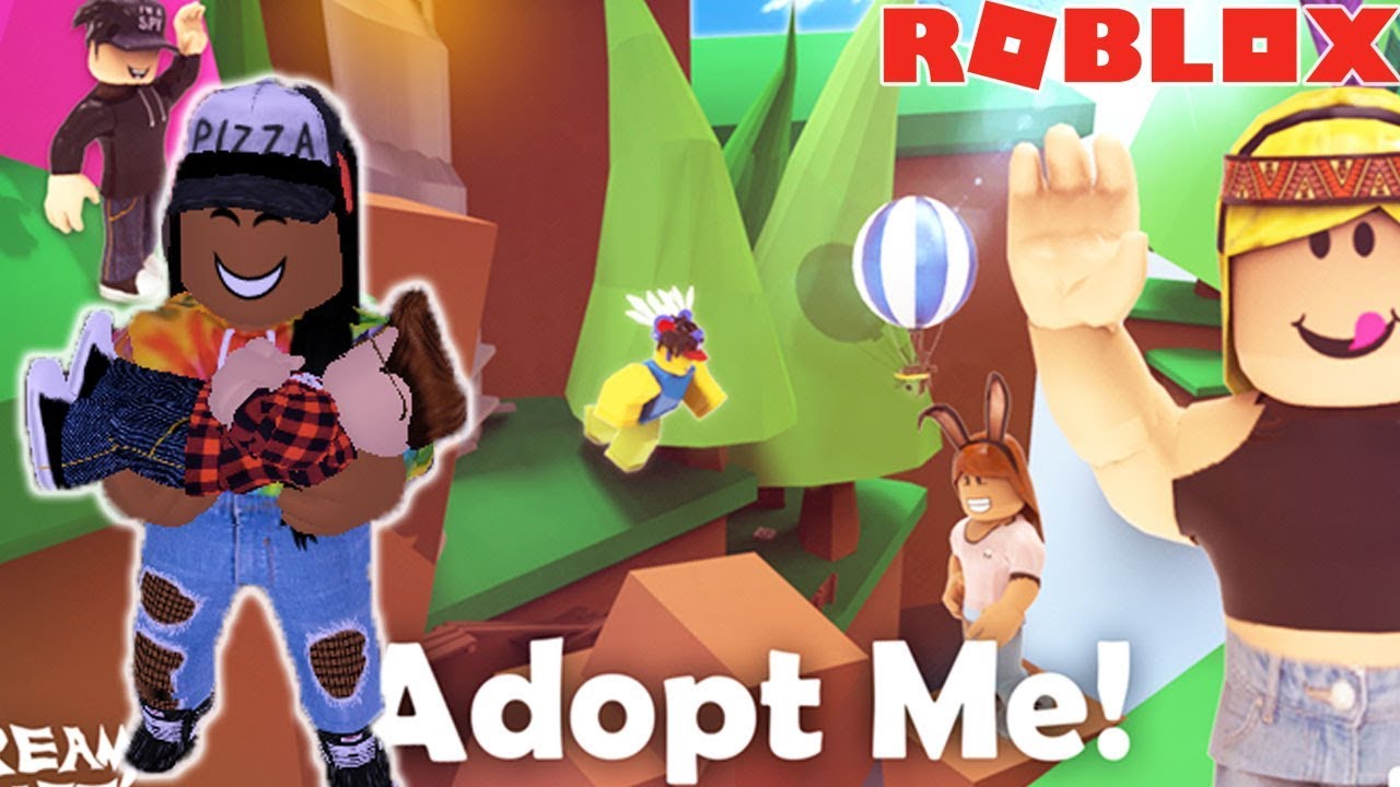 ADOPTING MY FIRST BABY | ROBLOX ADOPT ME - YouTube