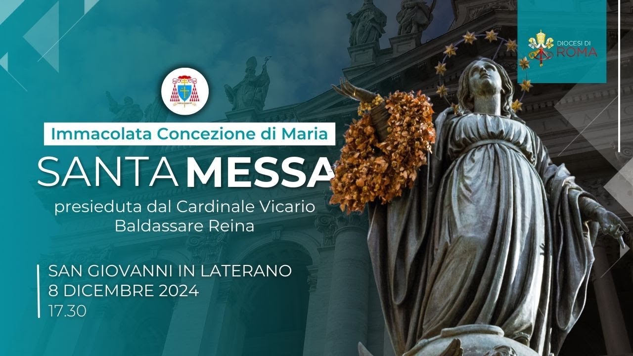 Immacolata Concezione di Maria, Santa Messa - YouTube